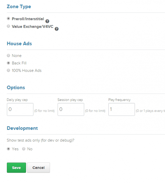 AdColony – Setup your Ads – Shatter-Box