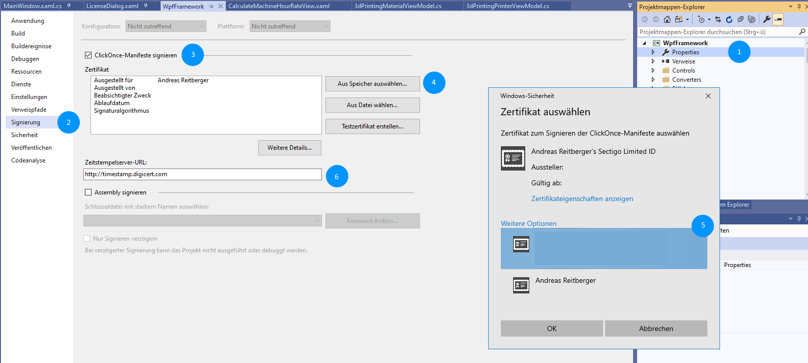 Sign your Visual Studio Installer Wizard with a Code Signing ...