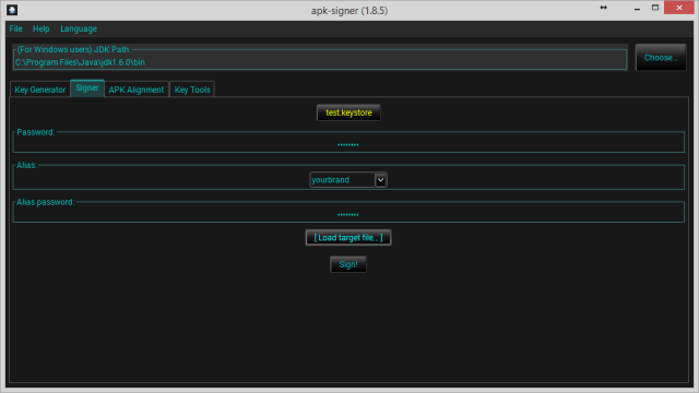 Android APK Signing Tool (APK Signer) | Shatter-Box